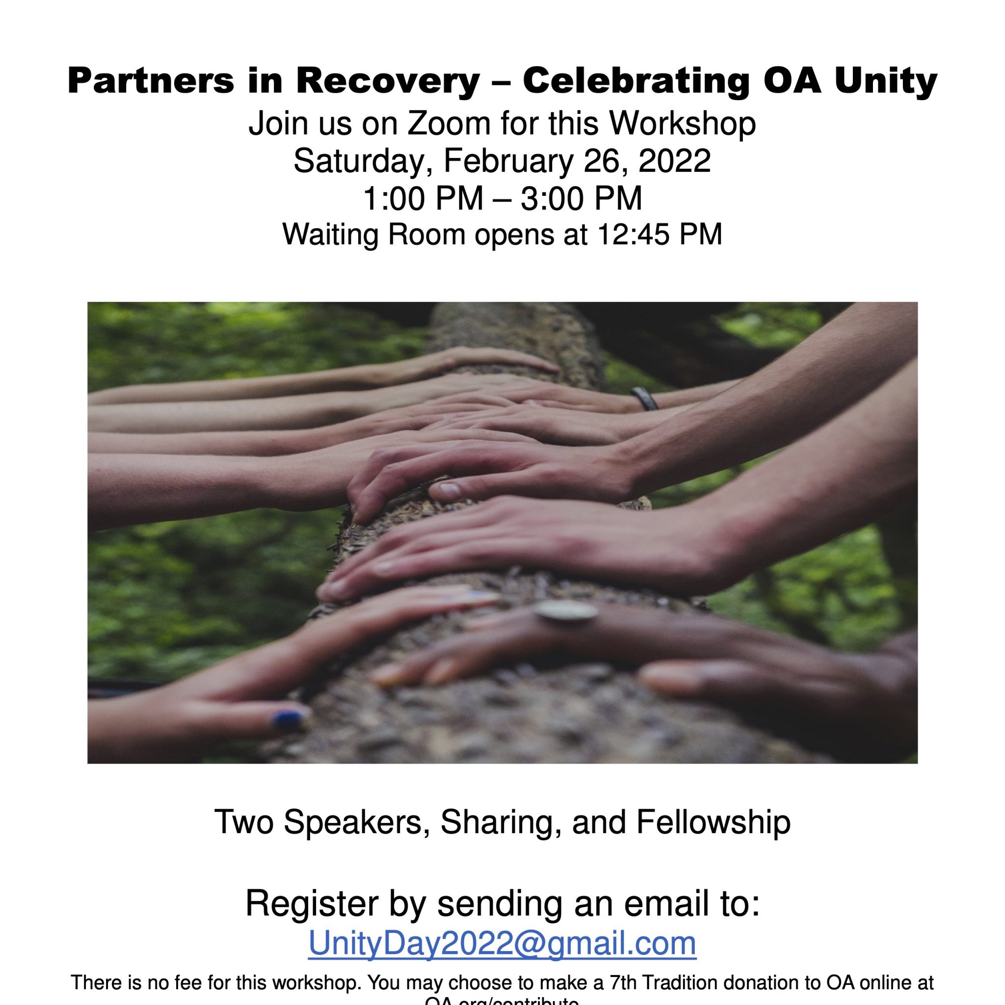 Unity Day Flyer 2022 – Cape Cod Intergroup – Overeaters Anonymous